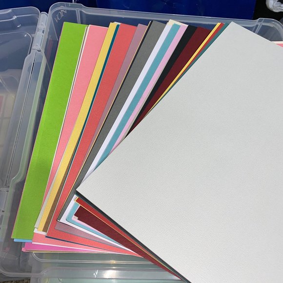 Other | 12x12 Cardstock Paper Scrapbooking Solid New 5 | Poshmark